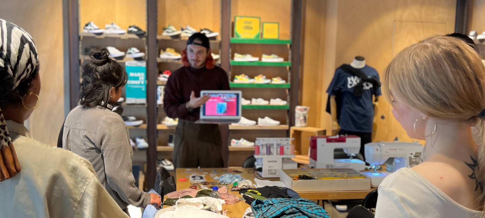 Upcycling workshops#N# – OUR SHIFT